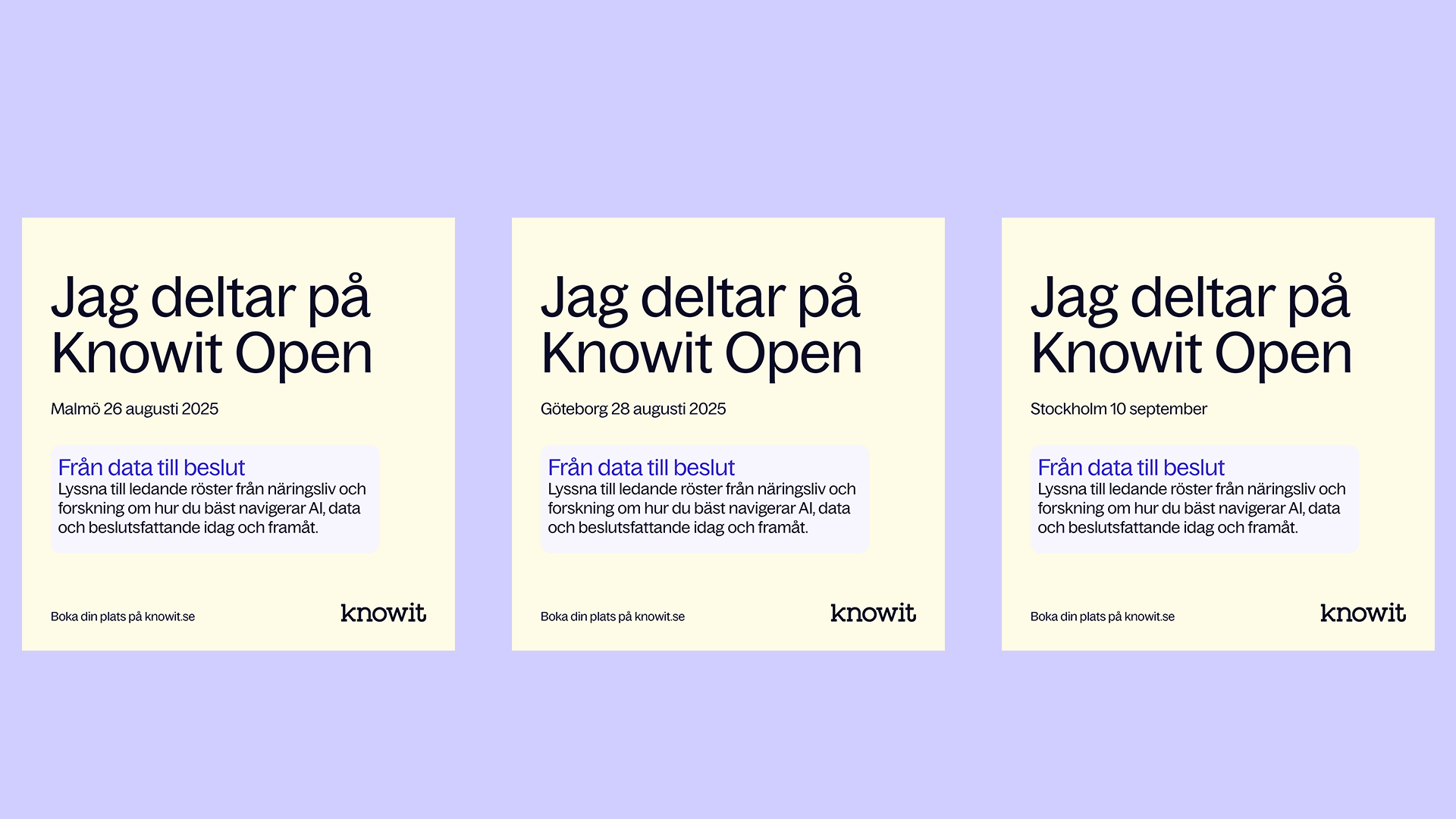 Knowit Open 2025